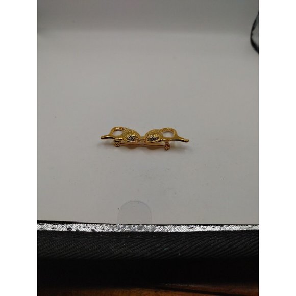 Unbranded | Jewelry | Vintage Bra Brooch Goldtone | Poshmark